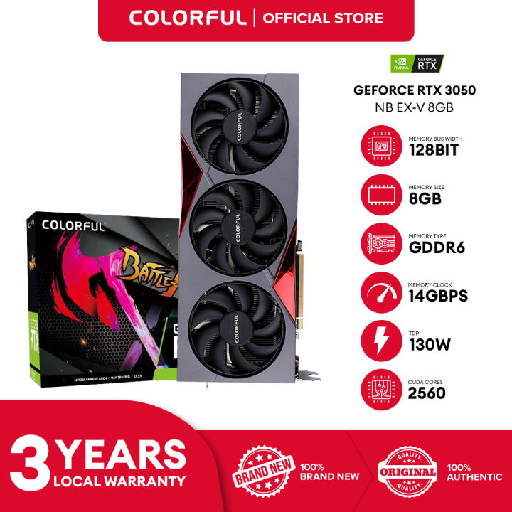 Colorful GeForce RTX 3050 8GB Graphics Cards | Lazada PH