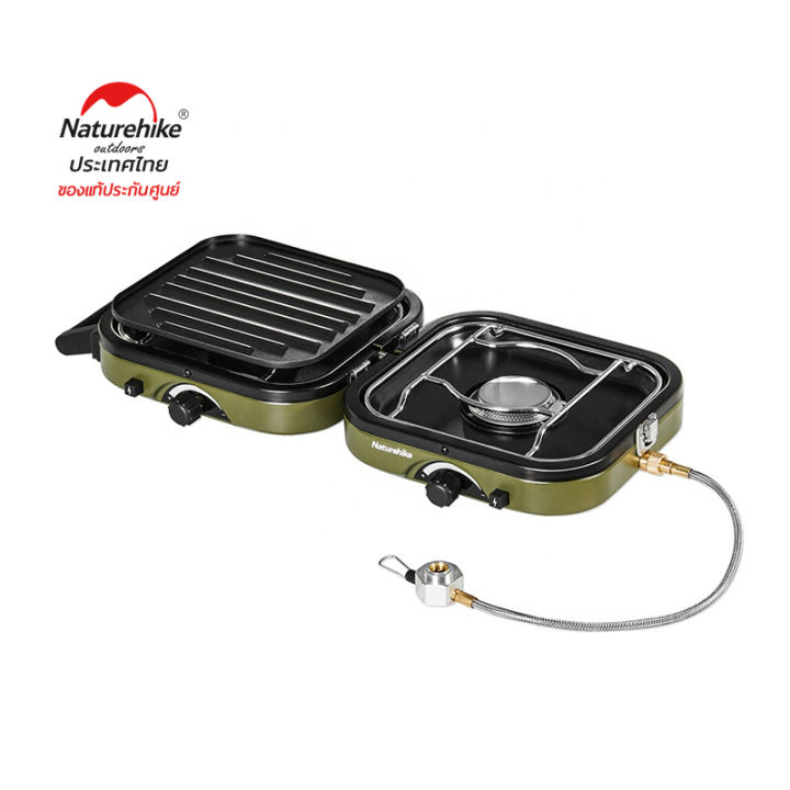 Naturehike Thailand เตาแก๊สคู่ Double Burner Folding Gas Stove | Lazada ...