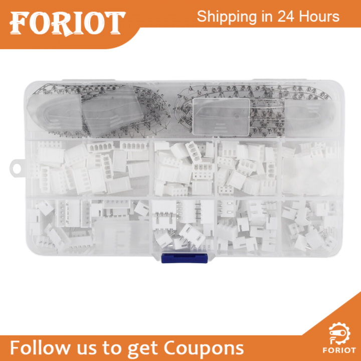 Foriot Dupont Connector kit 2 3 4 5 6Pin Plug with Terminal Wires ...