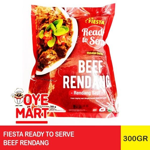 FIESTA READY TO SERVE BEEF RENDANG 300GR / RENDANG SAPI | Lazada Indonesia