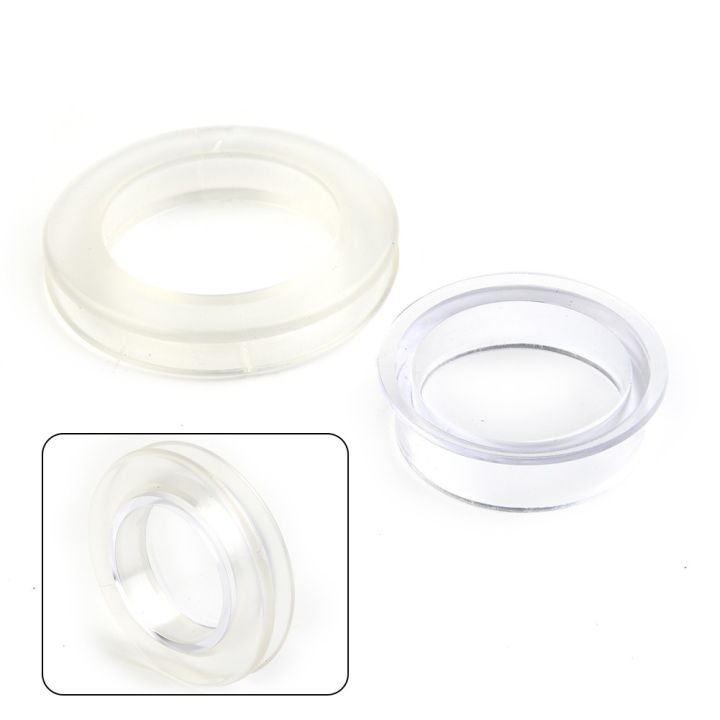 Unirax หัวปลั๊กแบบวงแหวนแบบนุ่ม,ร่มโปร่งแสงรูไม่แตกขนาด2.4X0.4นิ้ว ...