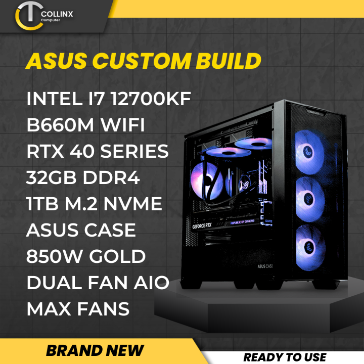 [ ASUS PC BUILD D ] INTEL CORE I7 12700KF 12TH GEN CPU Desktop Package ...