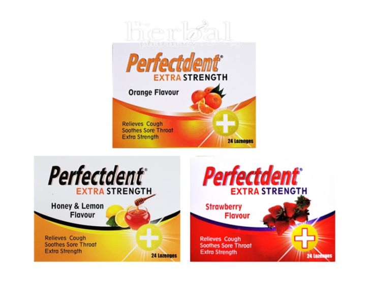 Perfectdent Extra Strength Lozenges 24s x 2 | Lazada Singapore