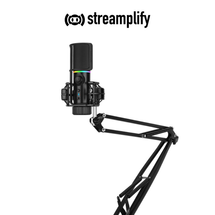 STREAMPLIFY MIC WITH MOUNTING ARM สตรีมมิ่ง MICSTREAMING ไมค์ไลฟ์ ไมค์ ...