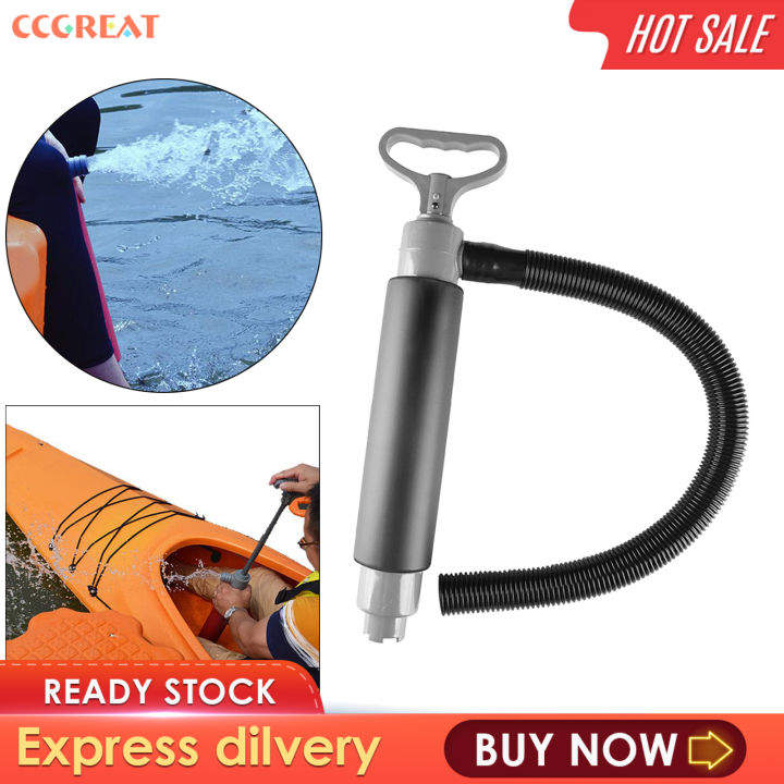CCGREAT Compact Bilge Pump Kayak Hatch Swamping Water Pump Canoe ...