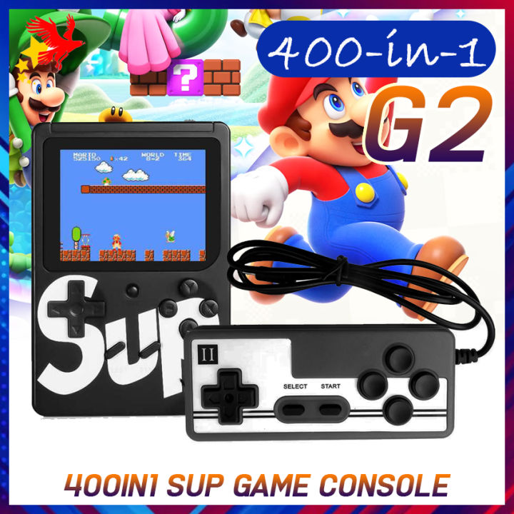 G2 SUP Game Box 2 Player 400 Games Gameboy Portable Retro Mini Game ...