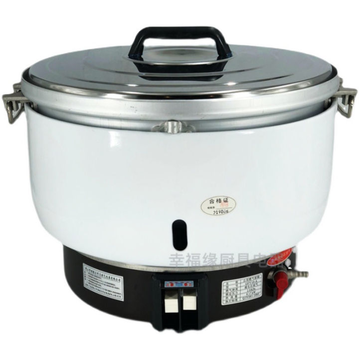 Gas type rice cooker, no need to plug in the power supply, gas cooking ...