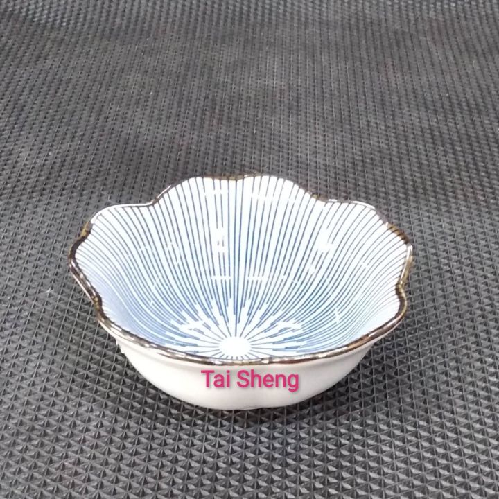 Japanese Style Classic Grass Pattern ceramic Small Dish Seasoning Dish ...