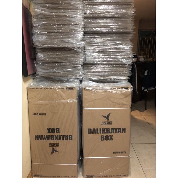 Balikbayan Box Standard Size HEAVY DUTY | Lazada PH