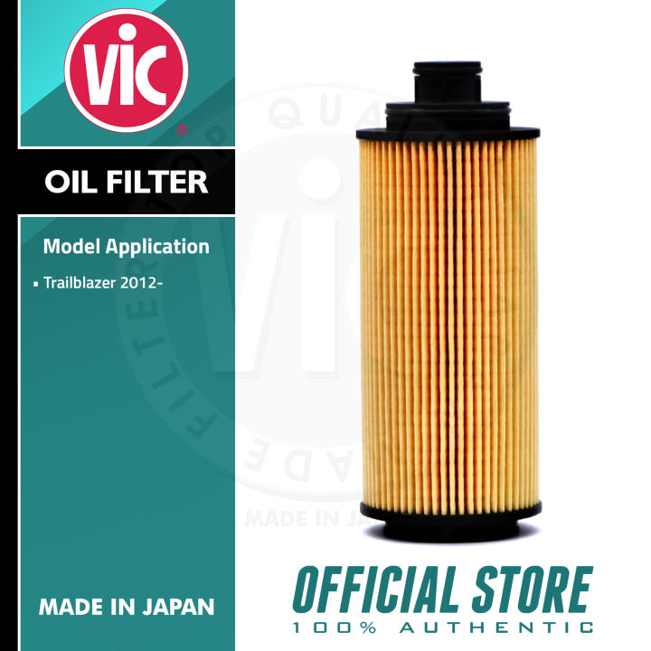 VIC Oil Filter Element Type O-008 for Chevrolet Trailblazer 2012 ...