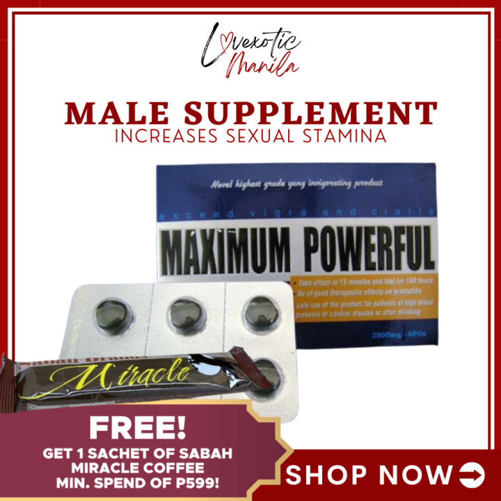 Maximum Powerful for Men | Lazada PH