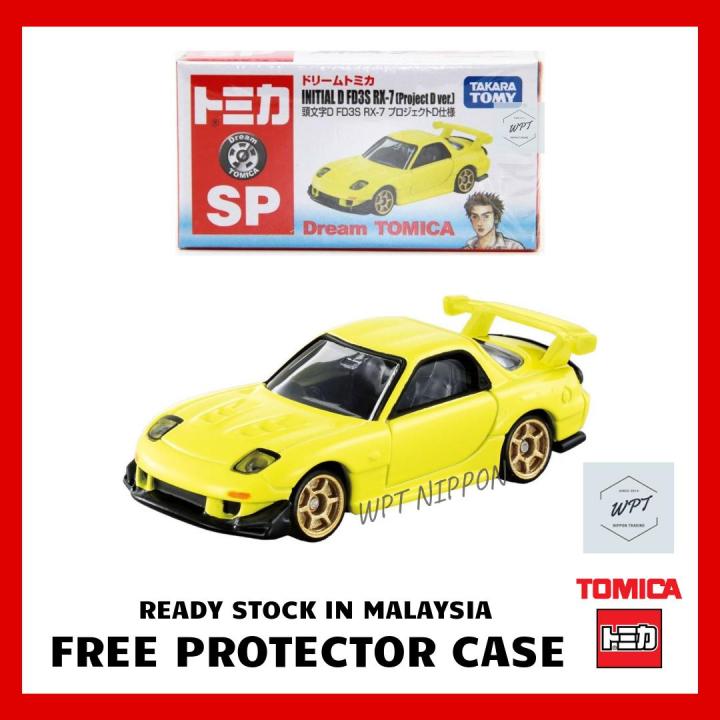 DREAM TOMICA SP INITIAL D FD3S RX-7 (Project D ver) Mazda Takara Tomy Diecast Car Toys Boy Man ...