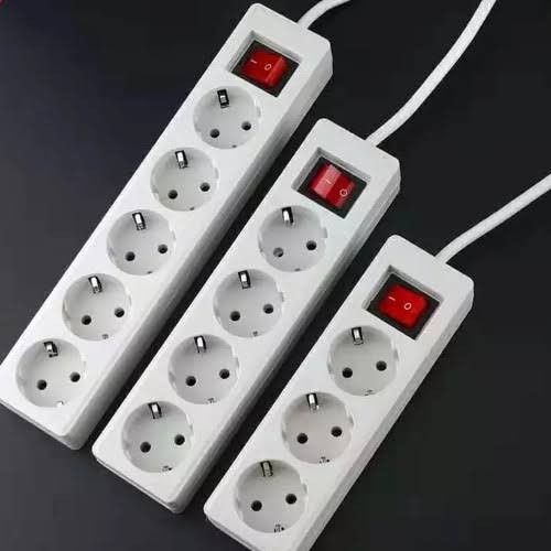 Stop Kontak Terminal Colokan Listrik 3 meter 2 3 4 5 Colokan Universal ...