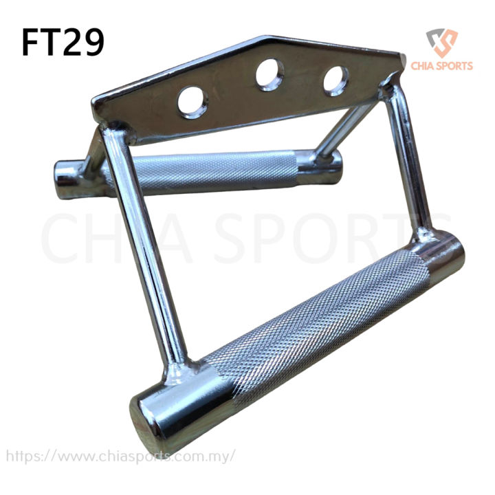 FT29 Angled Double D Handle Seated Row Attachment Steel Cable V Shaped ...