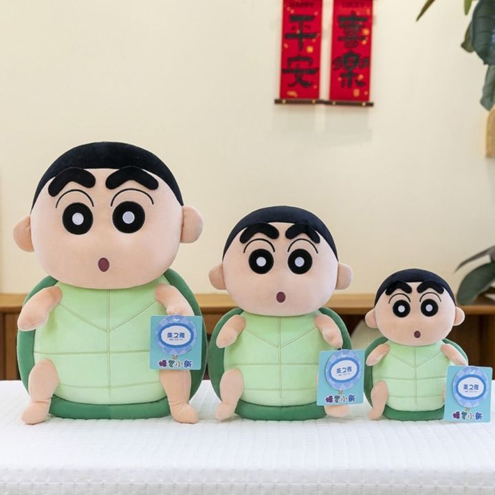 TANFU Vỏ rùa Đồ chơi nhung lông Shin-Chan bút chì màu Trang trí để bàn ...