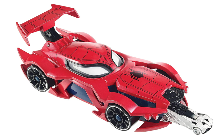🔥 INSTOCK🔥Marvel Hot Wheels Spider-Man Web-Car Launcher | Lazada Singapore
