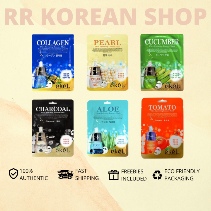 [AUTHENTIC] EKEL Ultra Hydrating Essence Mask Sheet | Lazada PH