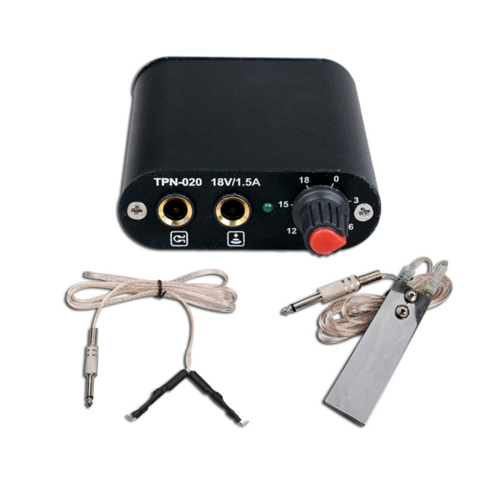 2 Machines Gun Power Needles Ink Set Exquisite Craftsmanship Complete ...