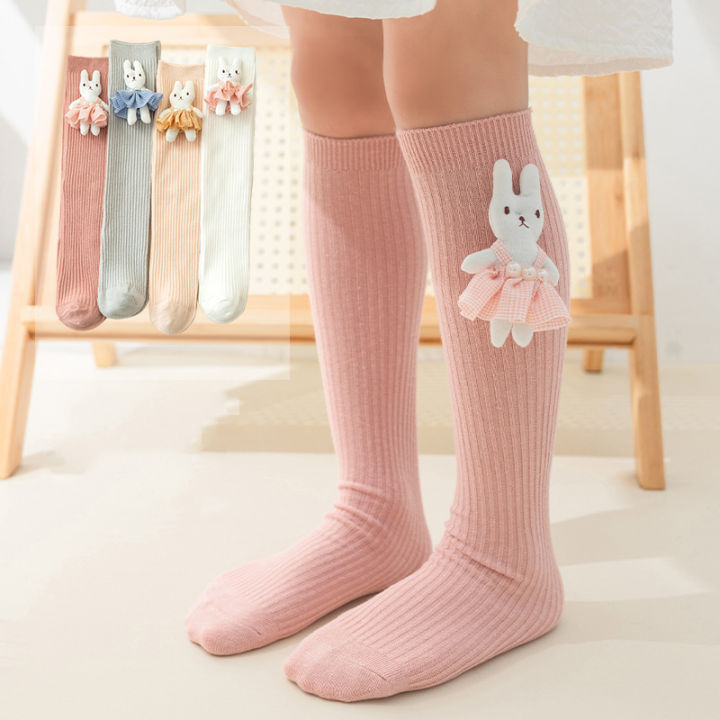 CEEKEY ถุงเท้าเด็กผู้หญิงถุงเท้าเด็กสไตล์เกาหลีถุงเท้าน่องเล็กแฟชั่น ...