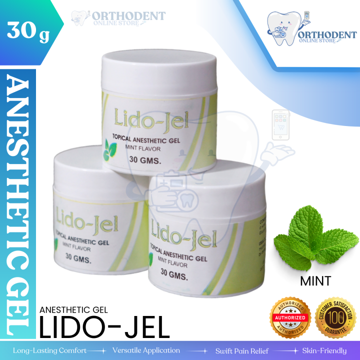 Orthodent2021 | Lido-jel Topical Anesthetic Gel (30g): Rapid Relief and ...