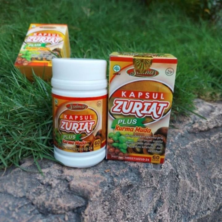 KAPSUL Kurma Muda Plus Zuriat Asli Asli Untuk Promil Suami Istri Ampuh ...