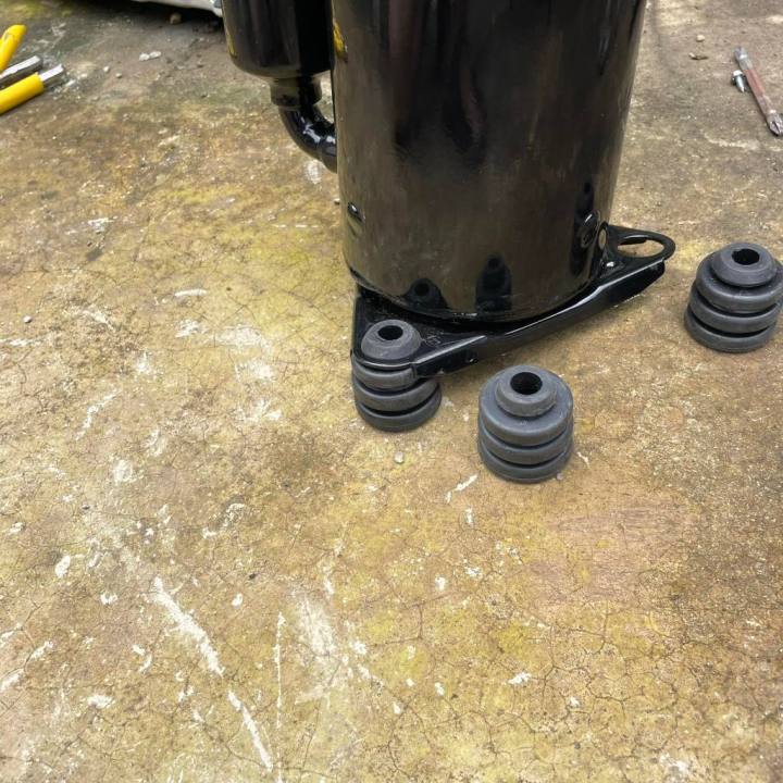 1hp 2hp universal rubber of compressor motor air-conditioner ...