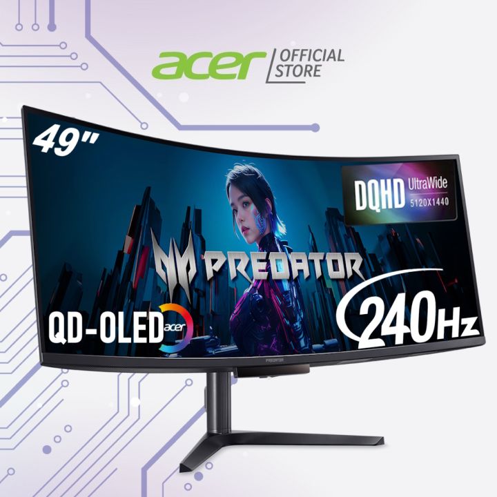 [New Launch 2025] [QD-OLED] Predator X49 X, 49-Inch DQHD 4S with 240Hz ...