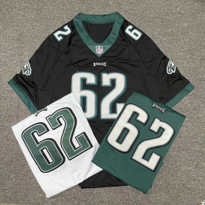 No.62 NFL Rugby Jersey American Football European Street Sports Printed ...
