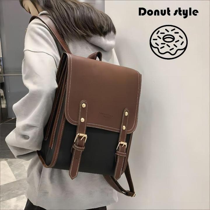 Japanese backpack School bag Female College Student Simple Junior High ...