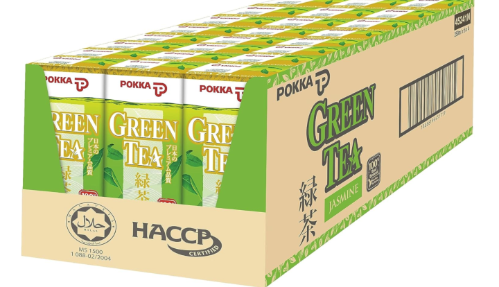 [mfoods] Bundle of 2 cartons Pokka Packet Drink - Green Tea 250ml x 24 ...