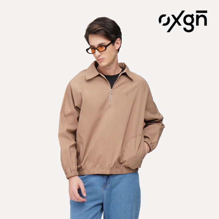 OXGN Nylon Jacket For Men (Mocha) | Lazada PH