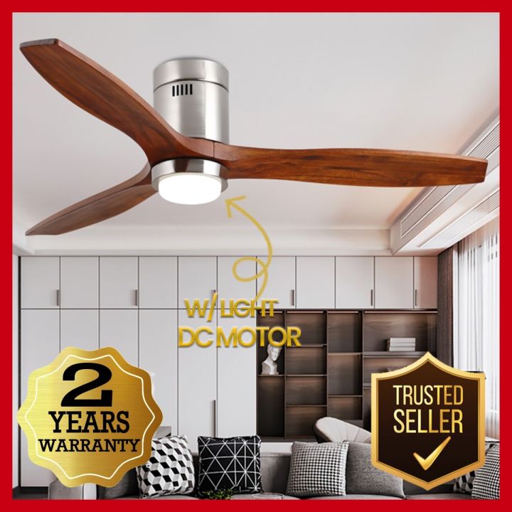 MYKE CF8026 Ceiling Fan (54"/ 60") (Sand Nickel) (2 yrs Warranty ...