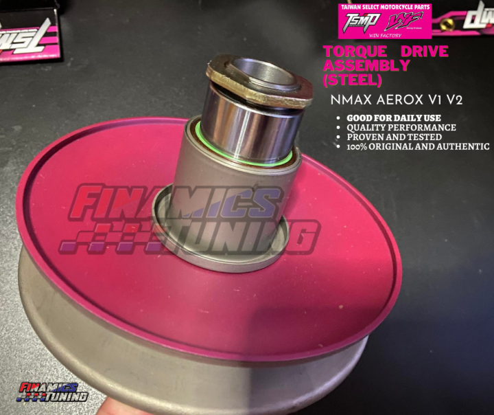 TORQUE DRIVE ASSEMBLY STEEL YAMAHA NMAX V1 V2 AEROX V1 V2 TSMP HIGH PERFORMANCE HIGH GRIP RACING ...