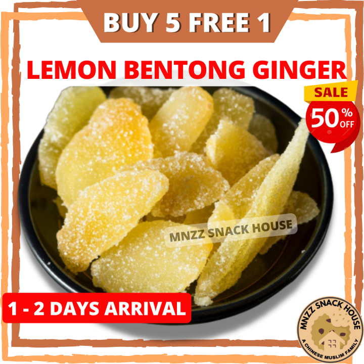 [ BELI 5 FREE 1 ] Asam Halia Lemon Dried Bentong Ginger Kering Masam ...