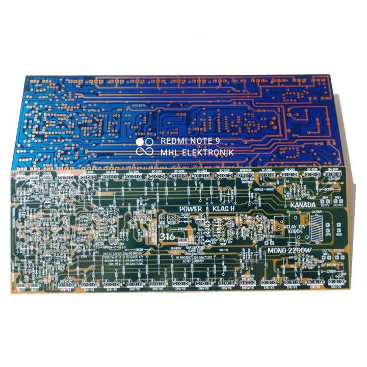 PCB Power Amplifier CLASS H 2200W Mono Type 316 | Lazada Indonesia