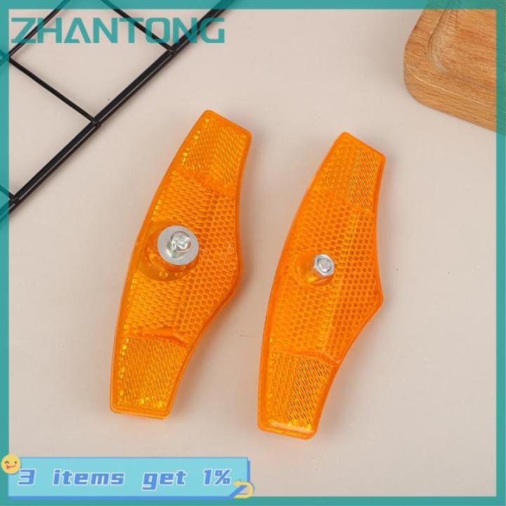 ZHANTONG 1Pair Bike Warning Light Bike Spoke Reflector Night Cycling ...