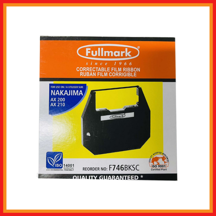 Fullmark F746BKSC Correctable Film Ribbon for typewriter Nakajima ...