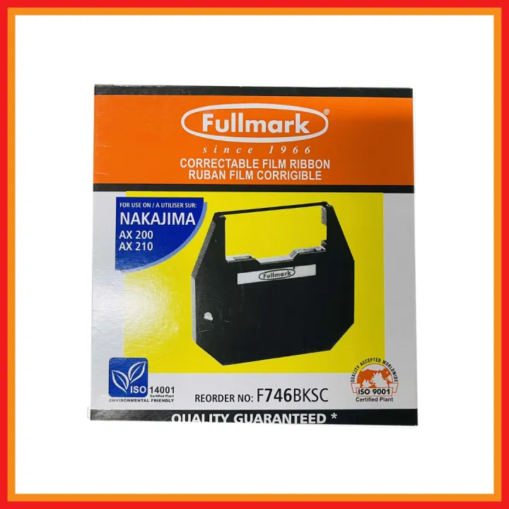 Fullmark F746BKSC Correctable Film Ribbon for typewriter Nakajima ...
