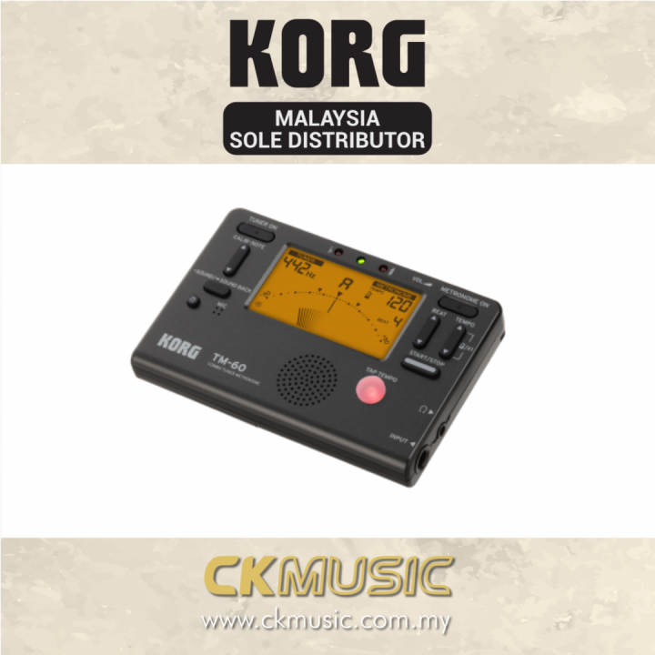Korg TM-60 - Combo Tuner Metronome (TM60) | Lazada