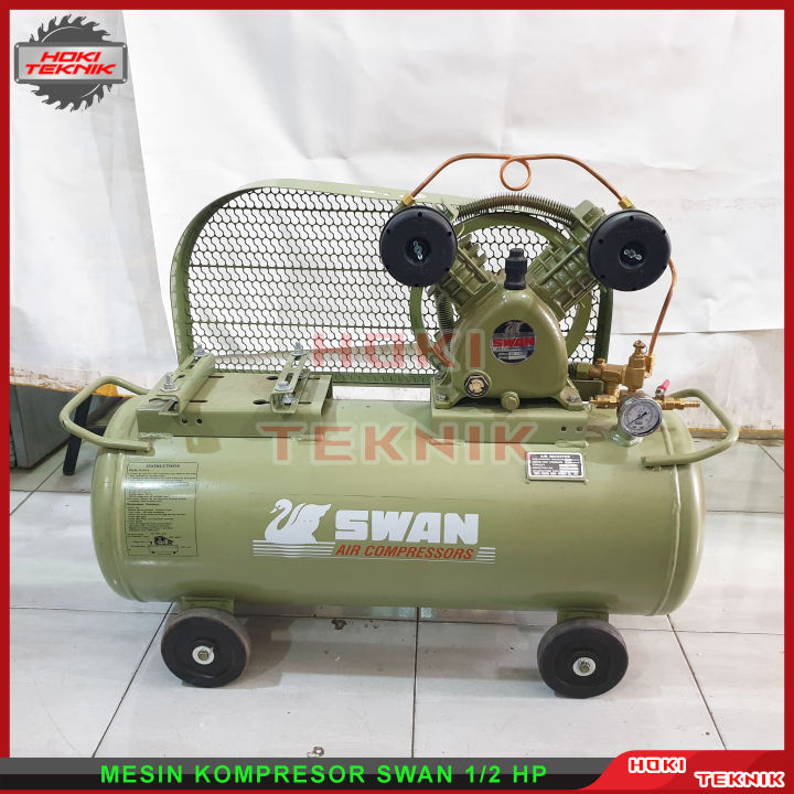 Mesin Kompresor Angin Swan 1/2 HP Unloading SVU-212 | Lazada Indonesia