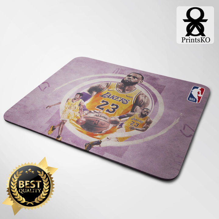 High Quality Mouse Pad with NBA Basketball - Lebron James Design ...