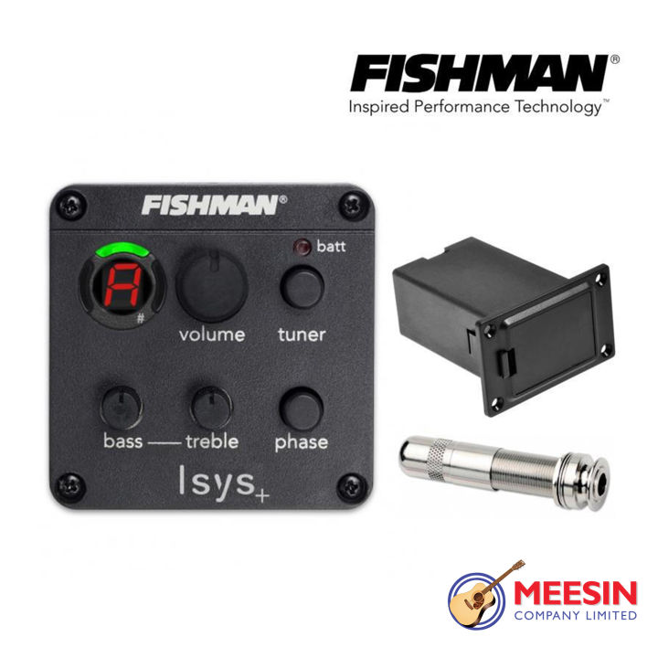 ปิ๊กอัพกีตาร์โปร่ง Fishman® Isys+รุ่น PSY-BAA-MAA แบบติดตั้งด้านข้าง ...