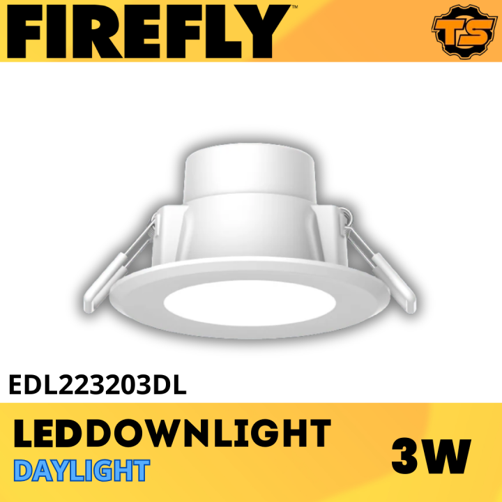 FIREFLY LED DOWNLIGHT INTEGRATED WARMWHITE / DAYLIGHT | Lazada PH