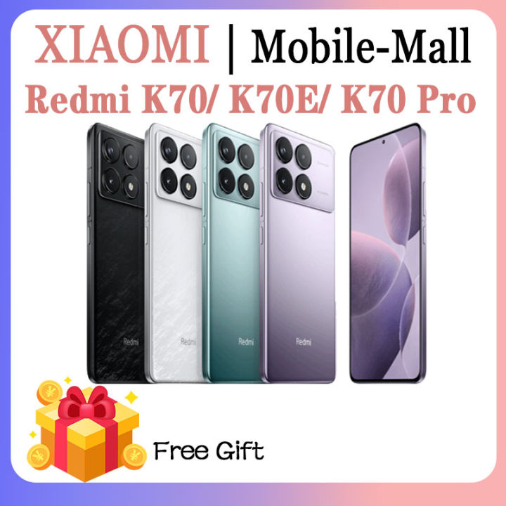 Xiaomi Redmi K70 / K70E / K70 Pro 5G Phone HyperOS Snapdragon 8 gen 3 5500mah Battery Local ...