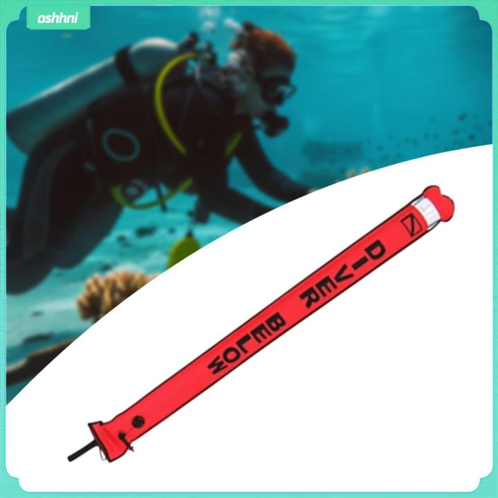 oshhni Diving Surface Marker Buoy Inflatable Marker for Underwater ...