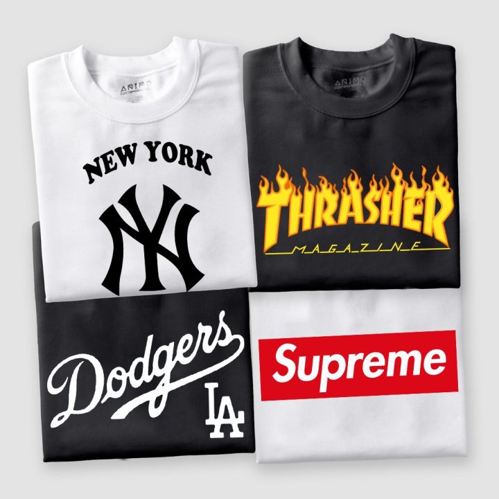 COD Dodgers IA New York Thrasher Magazine Supreme Kids T-shirts Men's T ...