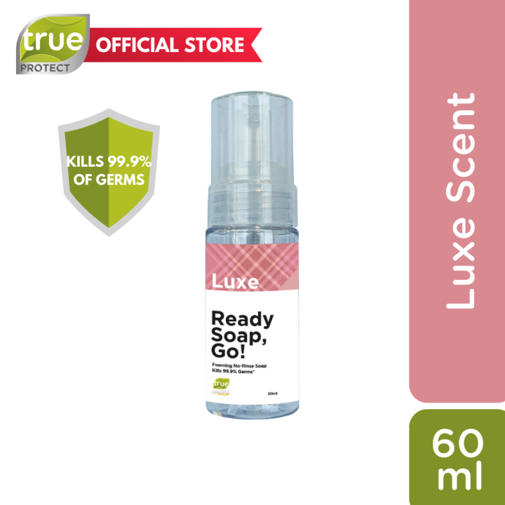 Ready Soap, Go! No Rinse Foaming Soap 60mL - Luxe | Lazada PH