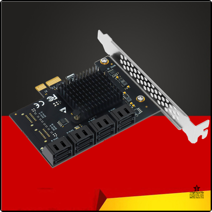 [iejin] PCIe to SATA Expansion Card 8 Port SATA Multiplier PCI Express ...
