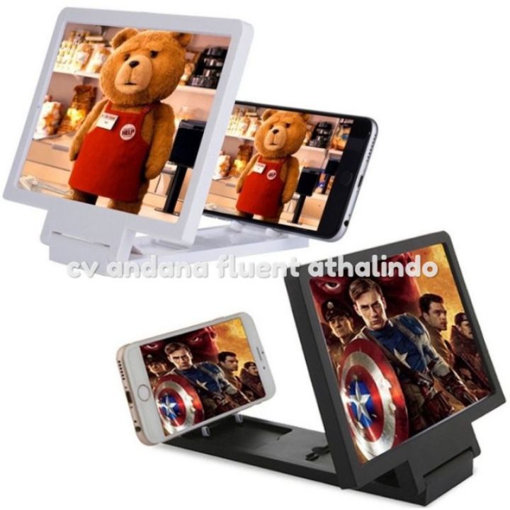 kaca pembesar layar hp enlarged sreen kaca pembesar hp ready | Lazada ...