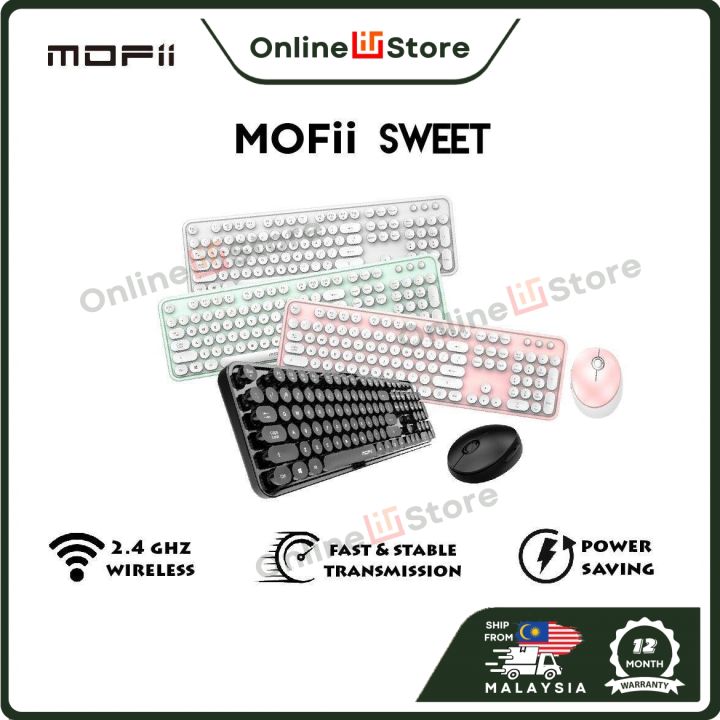 MOFII Sweet Wireless Keyboard Set | Lazada